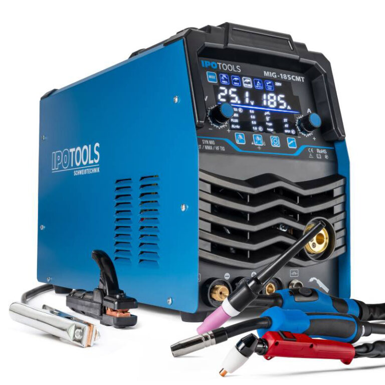 IPOTOOLS MIG-185CMT Poste à souder combinée 7-in-1 Machine à souder Tig ...
